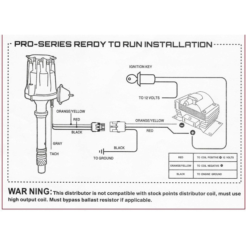 NEW ELECTRONIC DISTRIBUTOR - RED